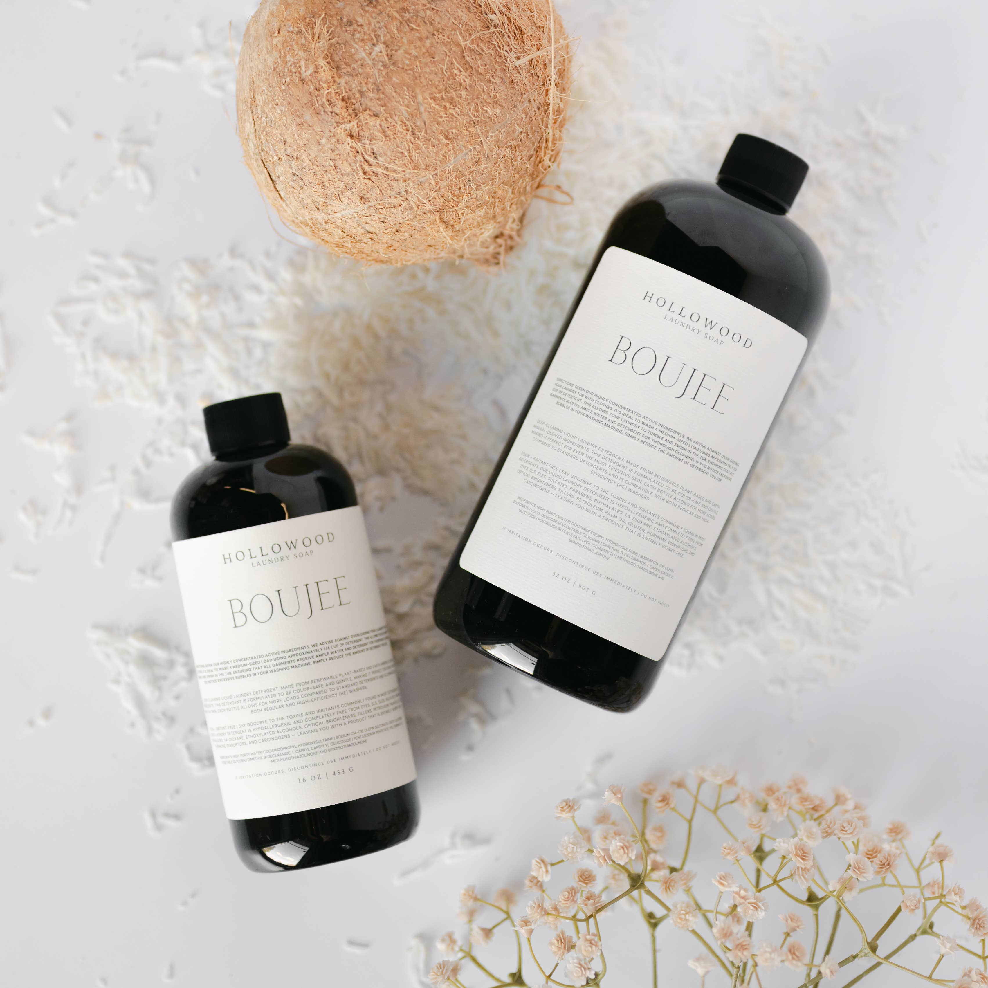 Boujee Luxury Liquid Laundry Detergent : 32 OUNCE – Oak + Poppy, LLC